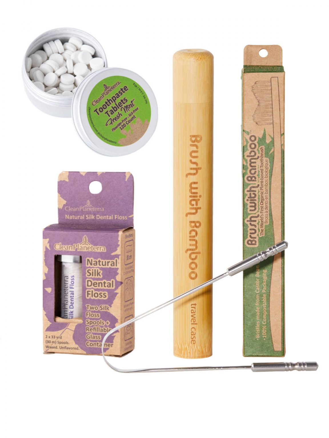 Daily Hygiene Set - Brush with Bamboo