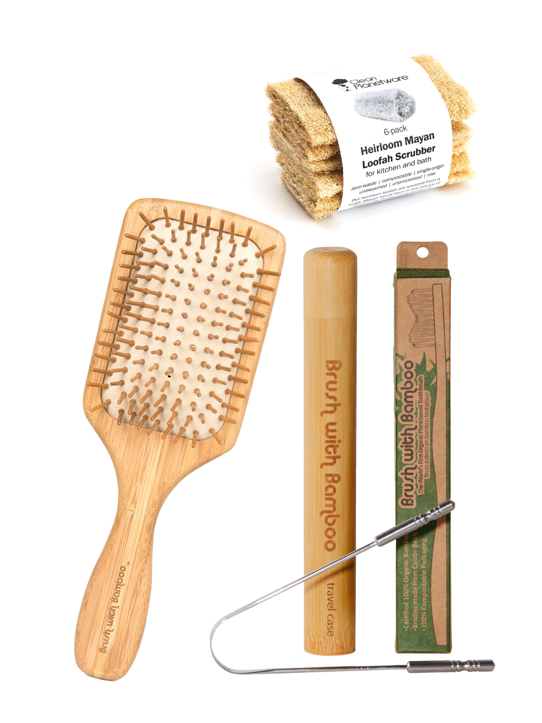 Daily Hygiene Set – Brush with Bamboo