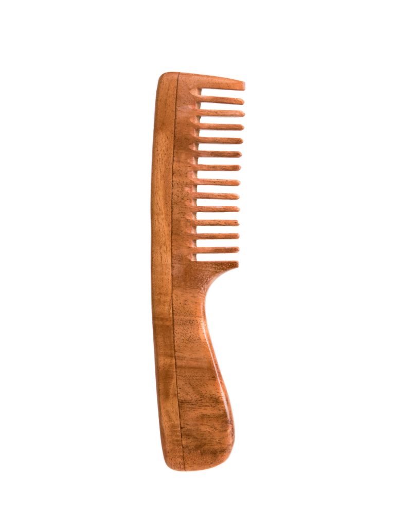 Buy Pure Neem Wooden Hair Combs Online | Fine or Wide Tooth