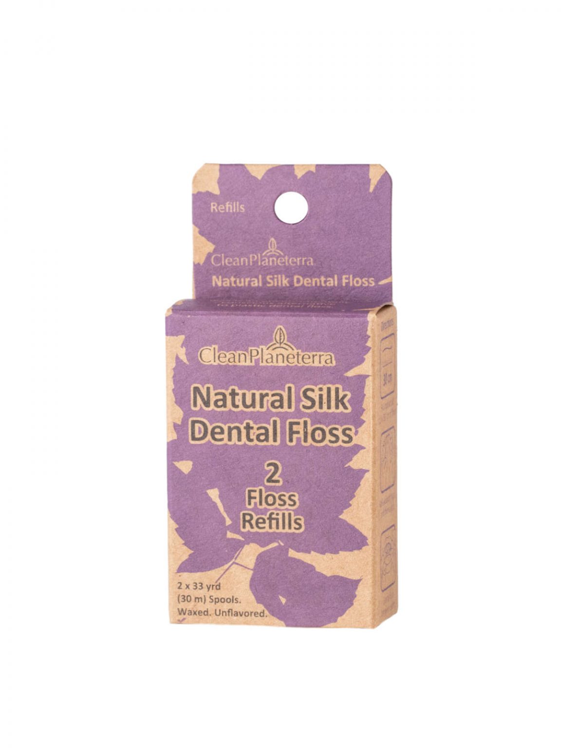 Natural Silk Floss Refill Pack - Brush with Bamboo