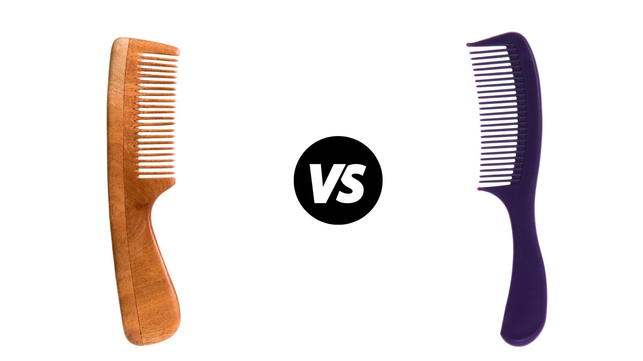 Wooden Combs vs Plastic Combs - Brush with Bamboo
