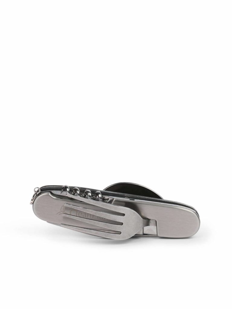 Folding Utensil Multi-Tool - Brush with Bamboo